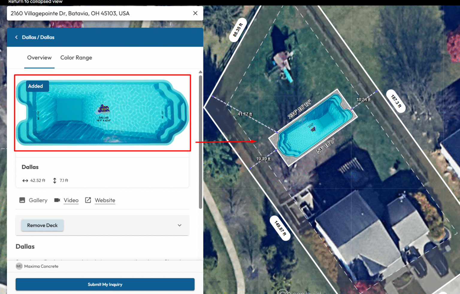 Pool Simulator - Maxima Pools